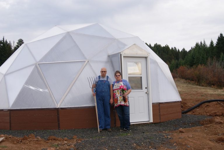 Geodesic Domes Greenhouse Kits | GardensAll.com