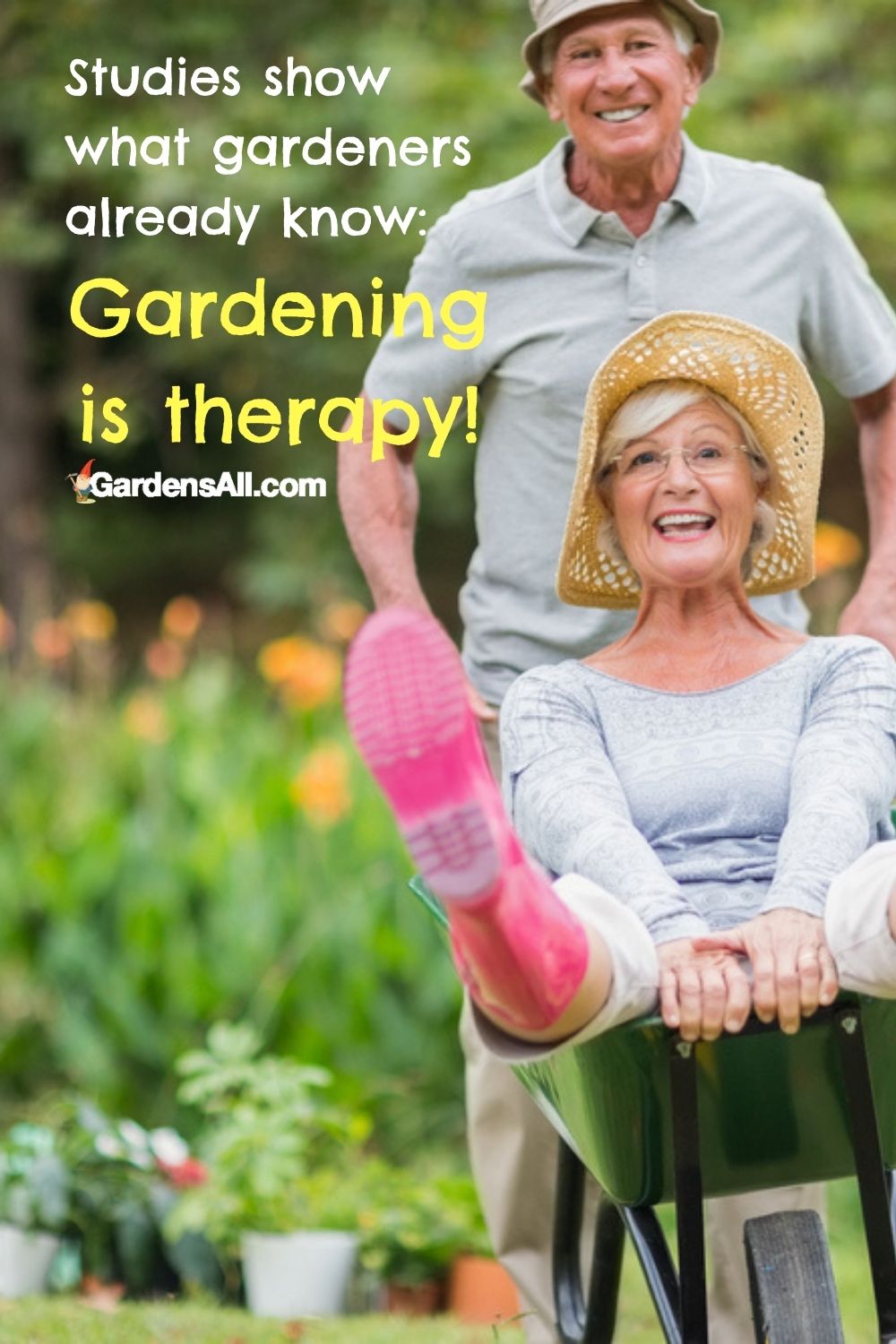 Garden Therapy Increases Well Being, Reduces Stress, Anxiety ...