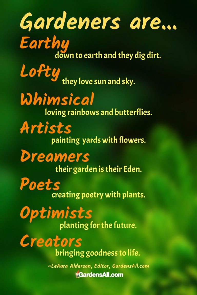 Garden Poetry & Poems for the Heart of the Gardener - GardensAll