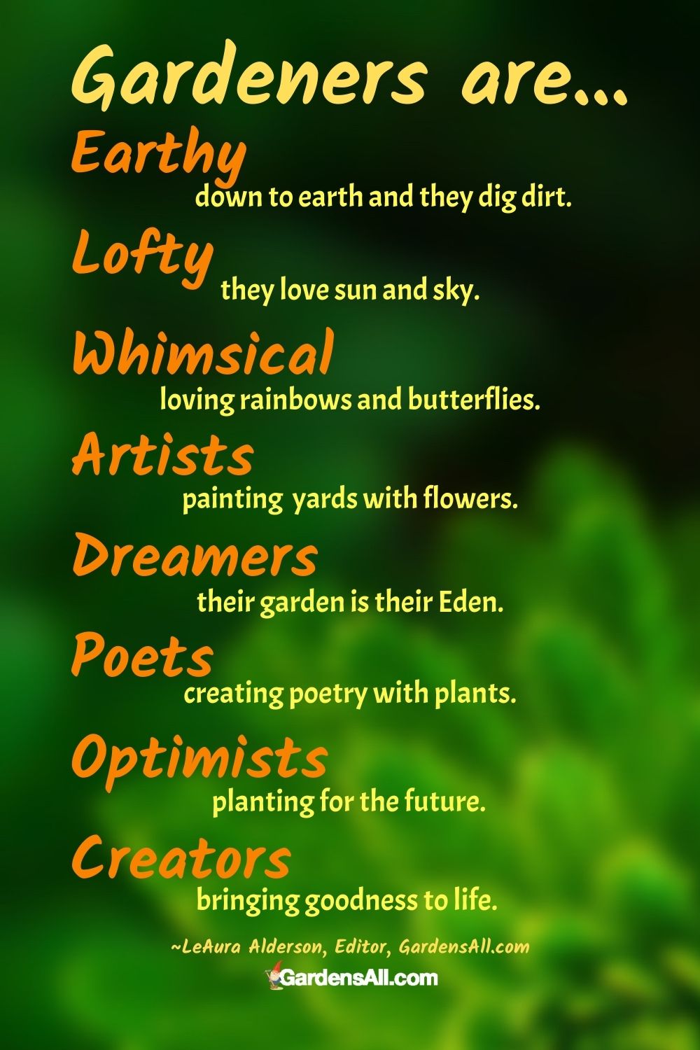 Garden Poetry & Poems for the Heart of the Gardener - GardensAll