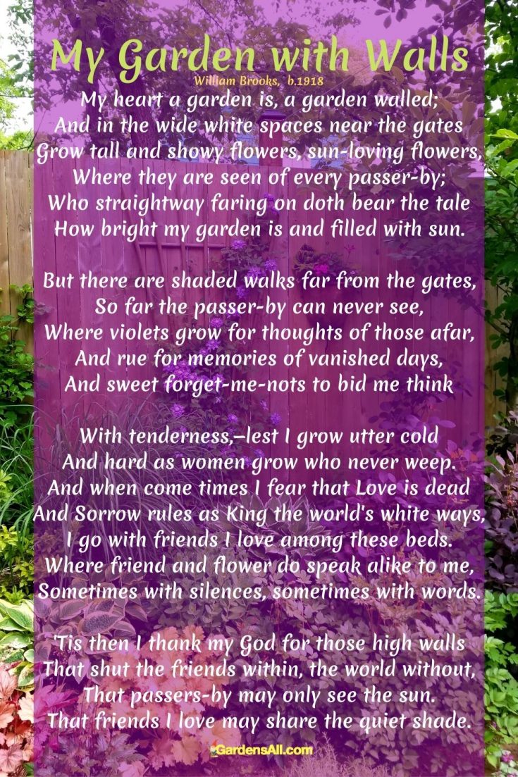 Garden Poetry & Poems for the Heart of the Gardener - GardensAll