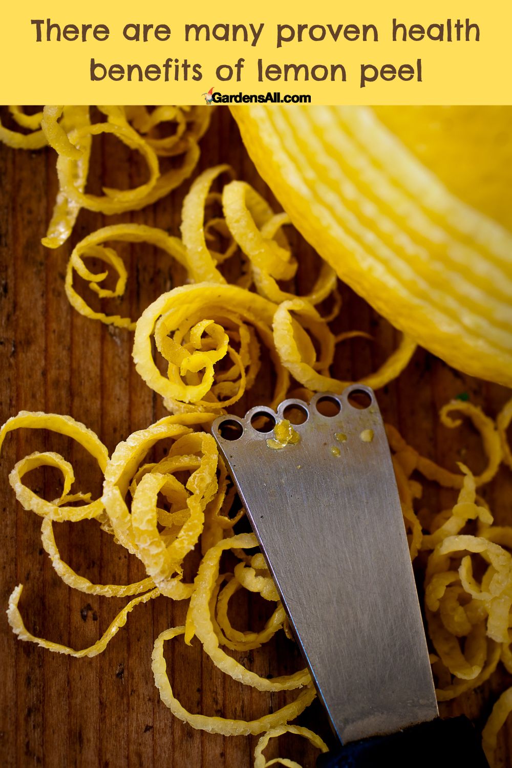 The Proven Benefits of Lemon Peels Worth Knowing - GardensAll