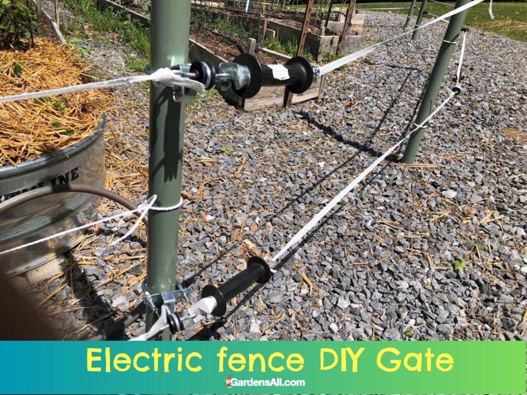 Solar & Electric Garden Fence Kit to Protect Your Crops from Critters