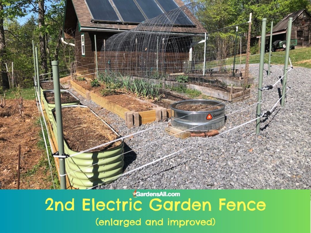 Solar & Electric Garden Fence Kit to Protect Your Crops from Critters