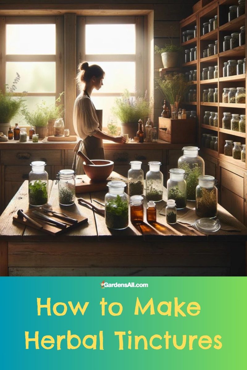 How to Make Tinctures From Herbs & Other Plants - GardensAll